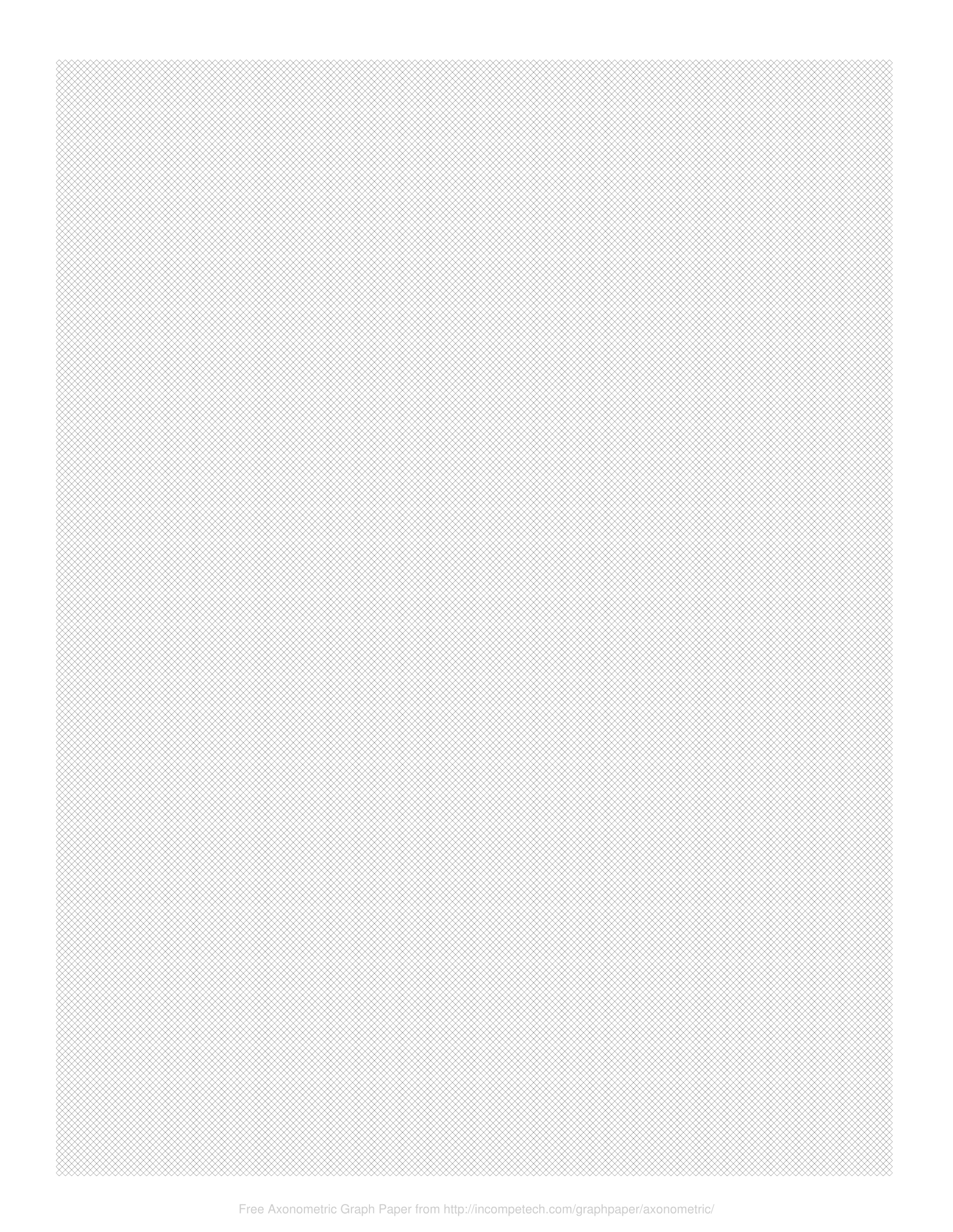 Free Online Graph Paper / Axonometric
