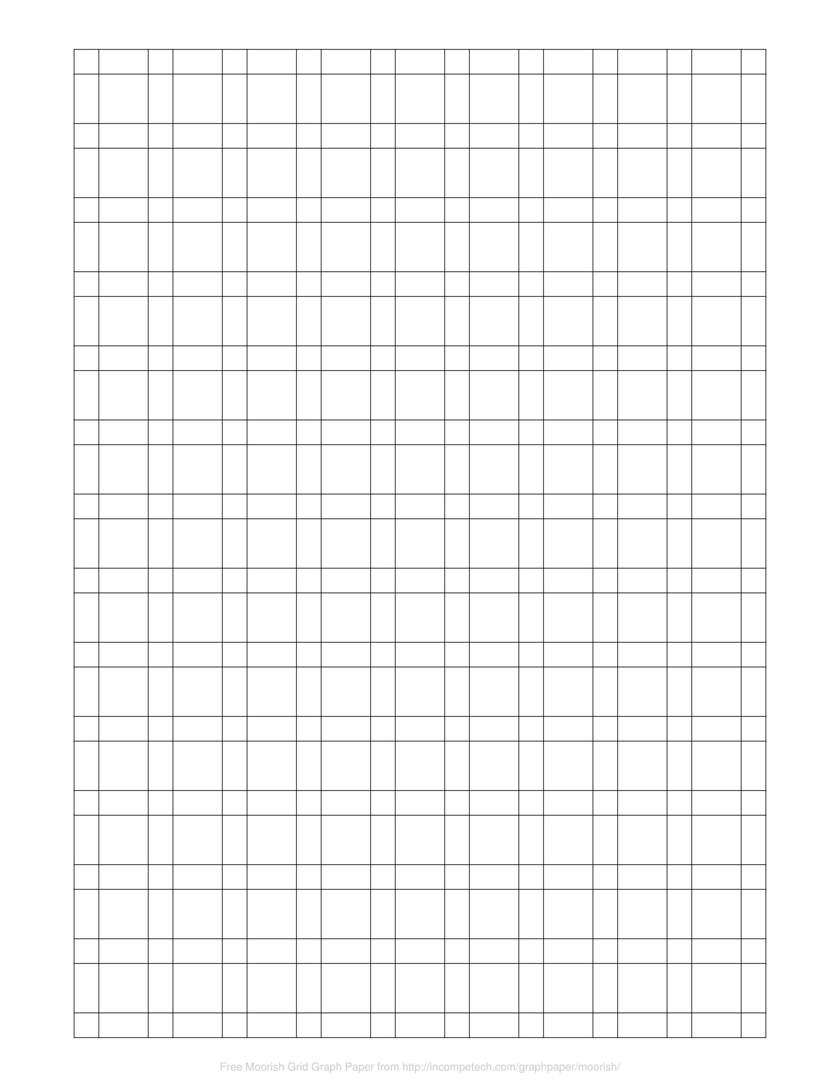 Free Online Graph Paper / Moorish Grid